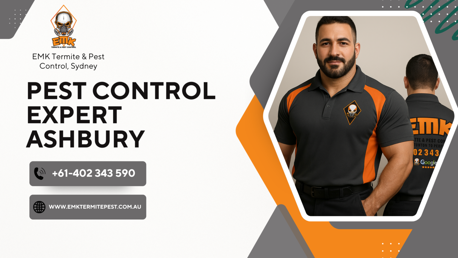 Best Pest Control Ashbury | EMK Termite & Pest Control