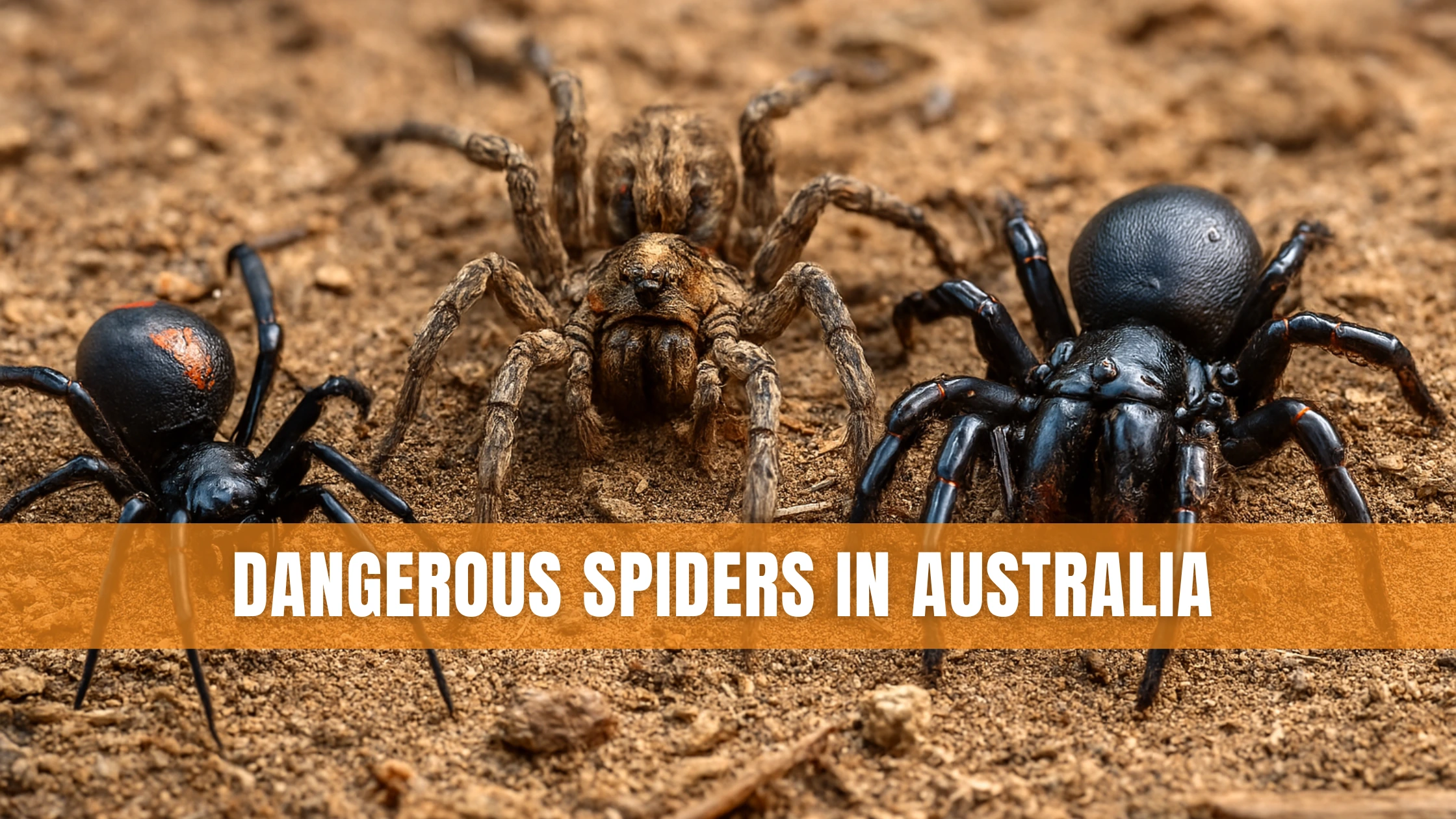 Dangerous Spiders in Australia | How to Identify & Treat Spider Bite
